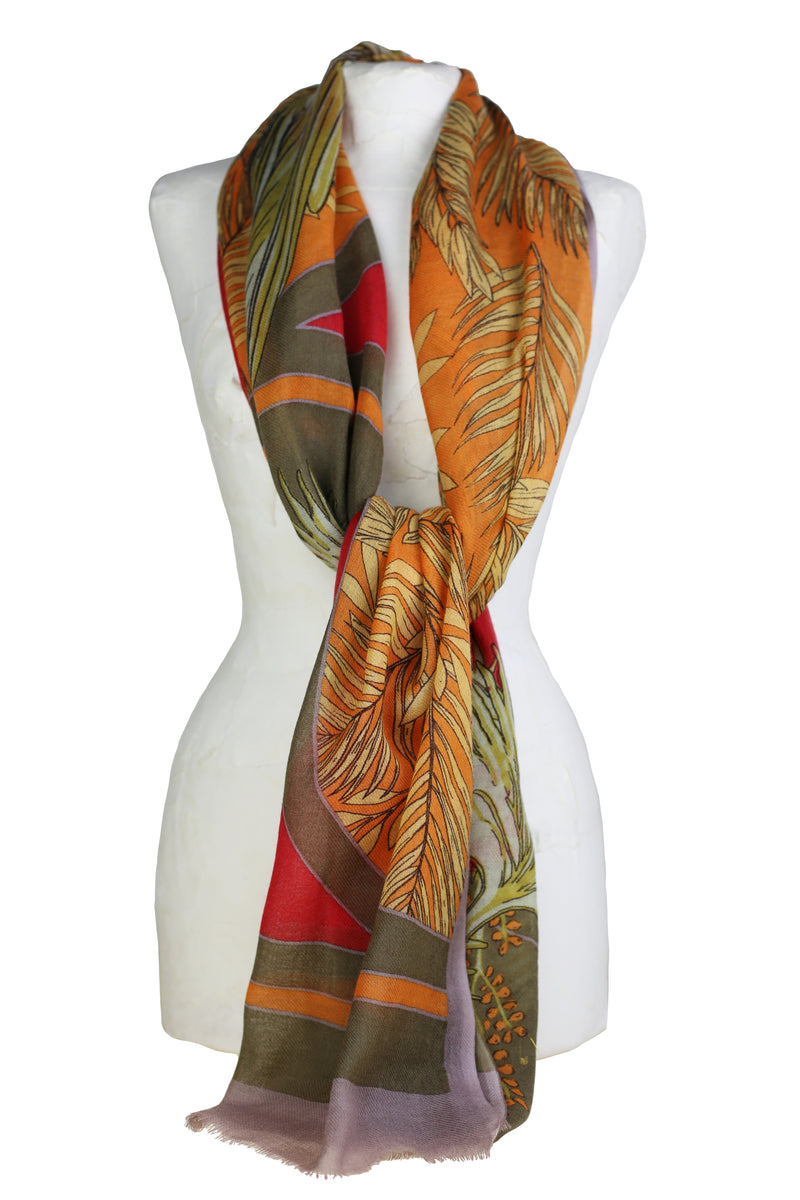 "Manaus" automne - Etole en laine – Supplément D'AM®